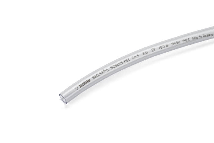 Industrieschlauch / RAUCLAIR-E / ohne Einlage,8 x 1,5 mm (Rolle=50 mtr ...
